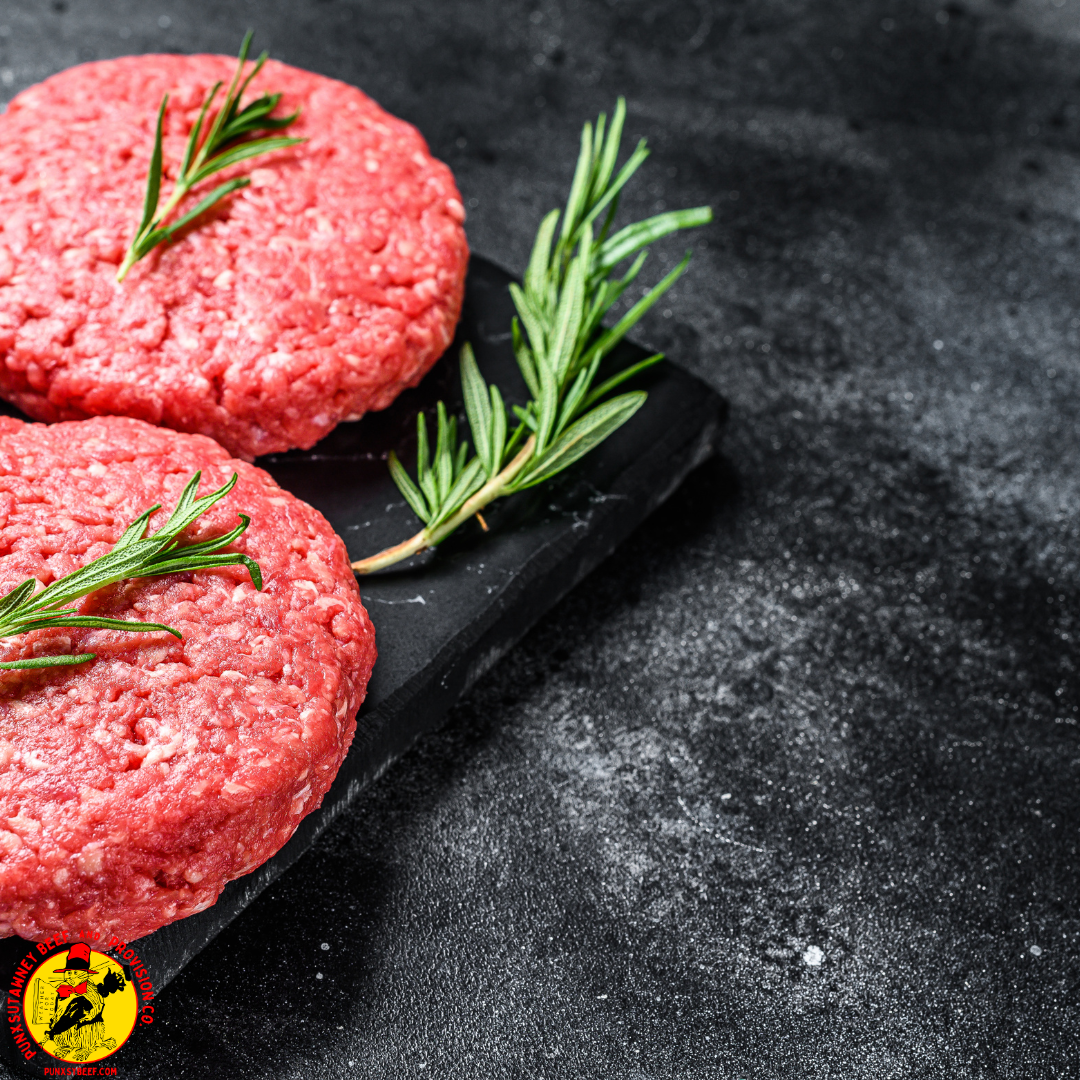 Angus 8 oz. Beef Patties – Punxsy Beef