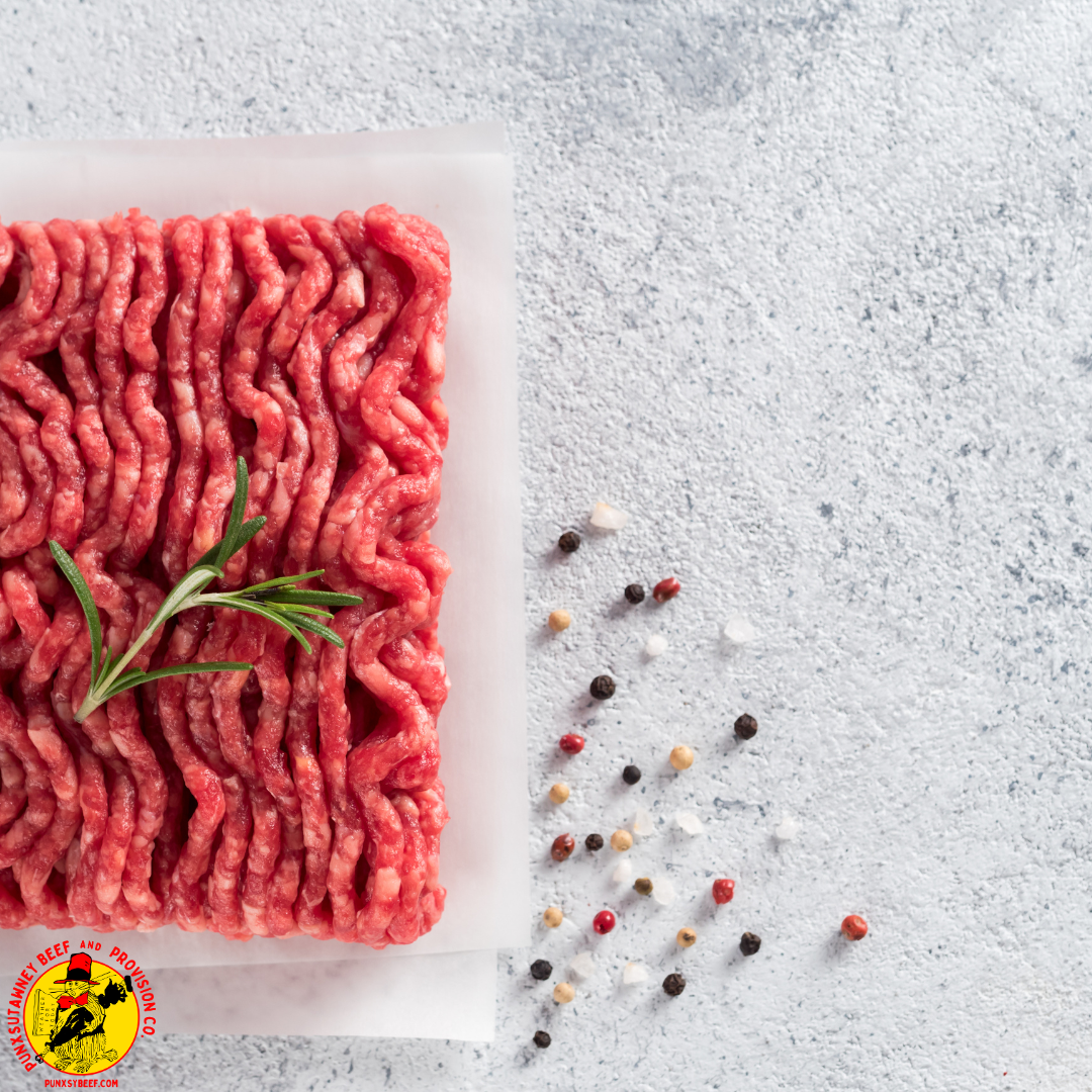 Angus Ground Beef 5lb Package – Punxsy Beef